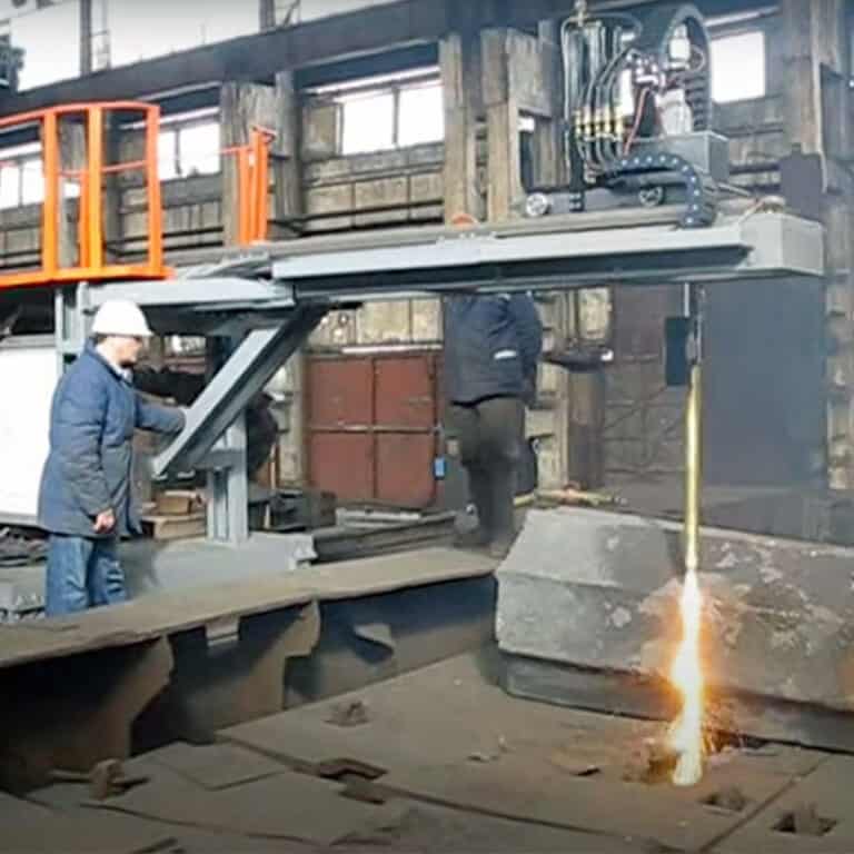 Heavy Scrap cutting - Cutting Thickness over 500mm